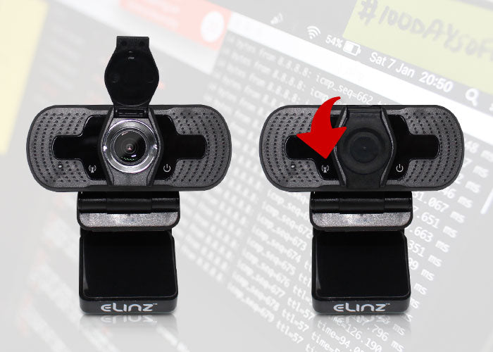 Elinz 2K Webcam Full HD 4MP 1440P Laptop Desktop PC Digital Web Camera ...