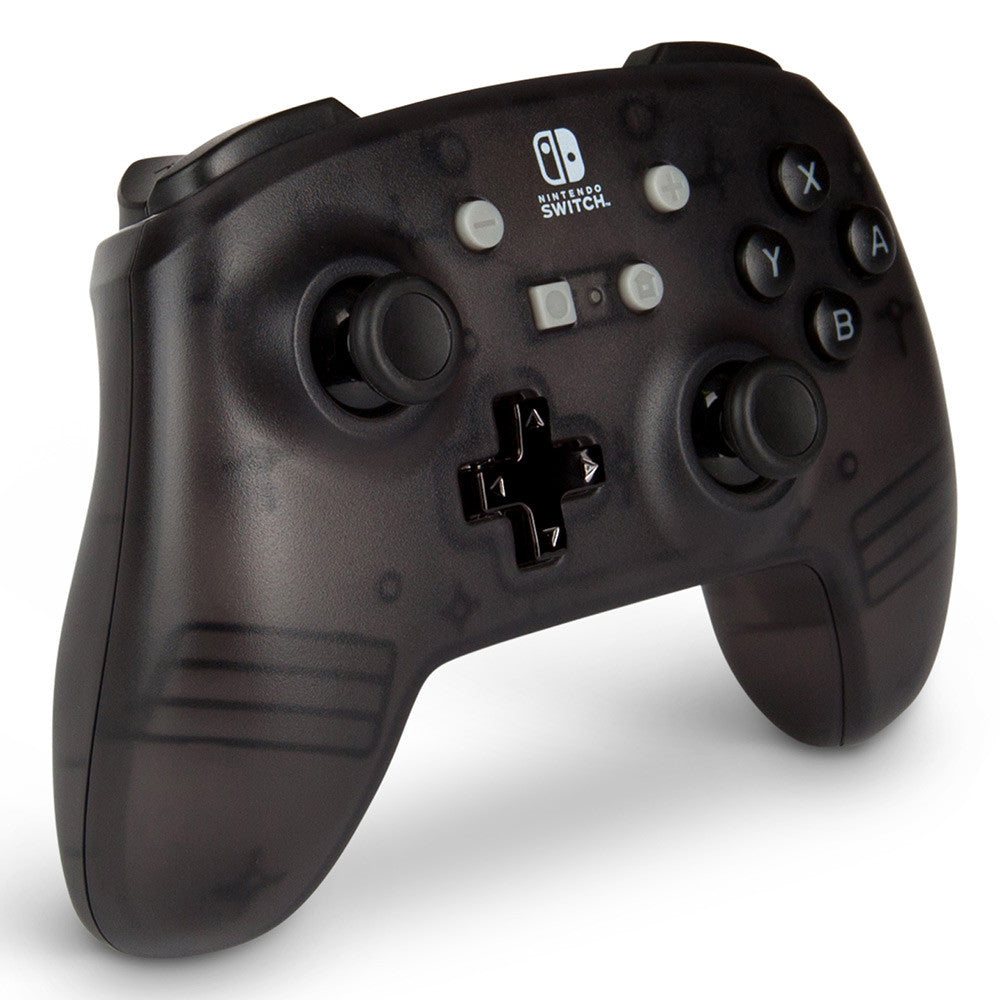 PowerA Nintendo Switch Enhanced Wireless Controller (Black/Grey Frost ...